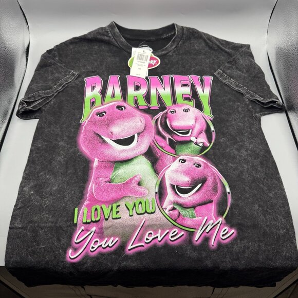 Barney | Shirts | Barney I Love You You Love Me Collage Tshirt Small ...